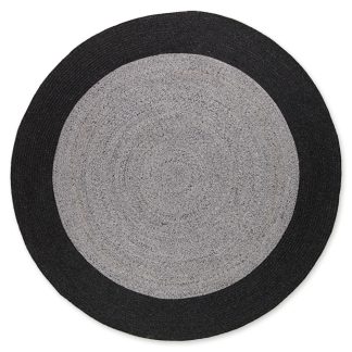 TRESS GREY/BLACK ΣΤΡΟΓΓΥΛΟ ΧΑΛΙ PET - Carpets.gr